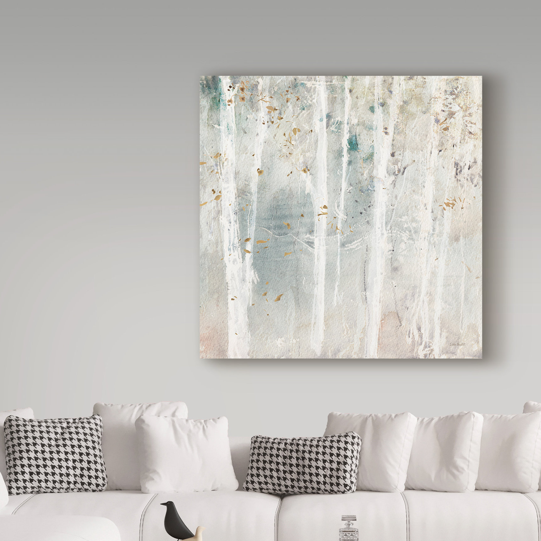 Millwood Pines 'A Woodland Walk III' Acrylic Painting Print on Wrapped ...