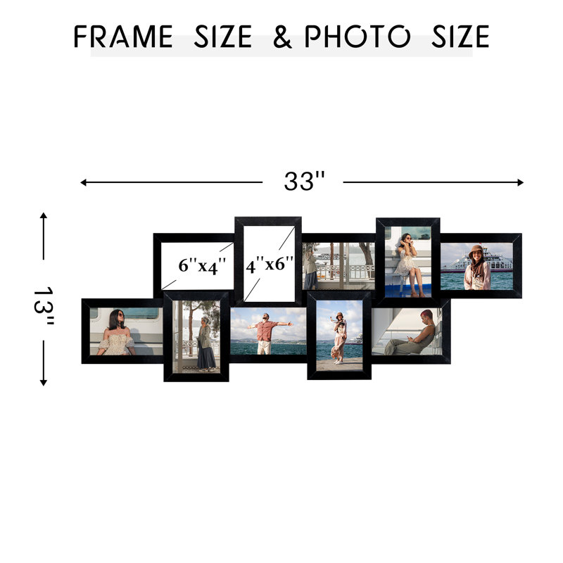 Ebern Designs 10 Opening Gallery Wall Picture Frame & Reviews | Wayfair