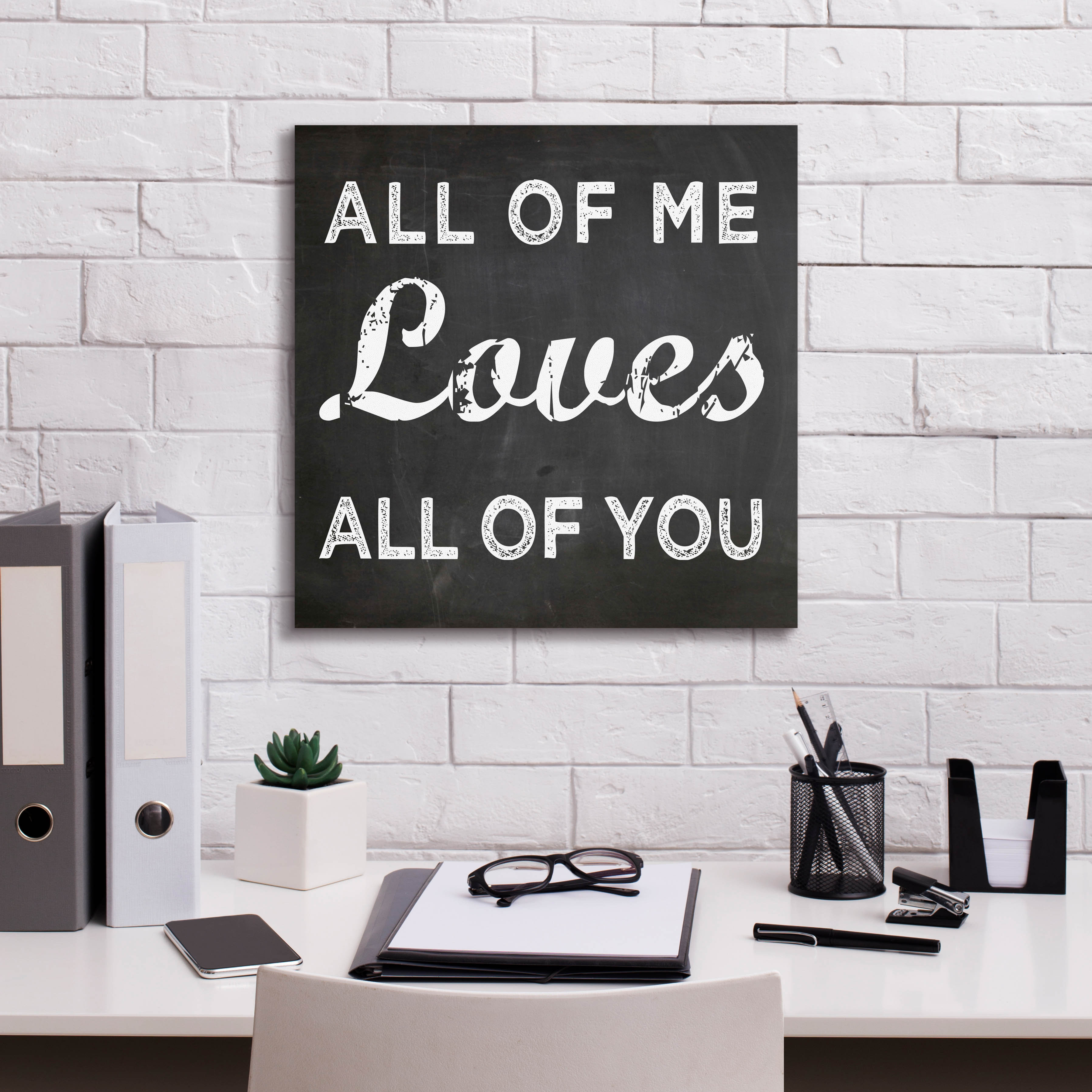 Trinx 'Loves' by Erin Clark Canvas Wall Art | Wayfair