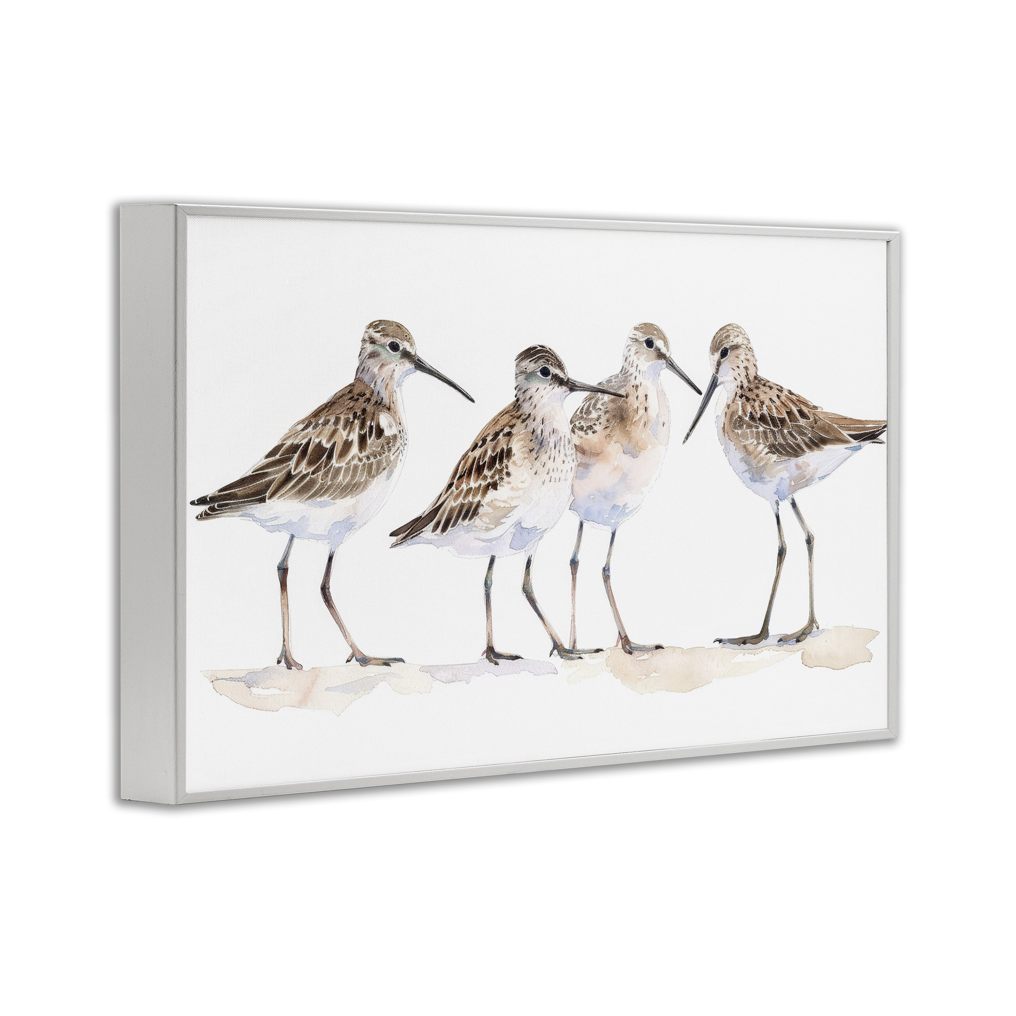 Highland Dunes Sand Pipers Gathered Giclee Art by Petal Prints Design ...