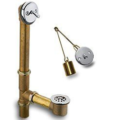 Fine Fixtures Trip Lever Leg Tub Drain with Overflow & Reviews | Wayfair