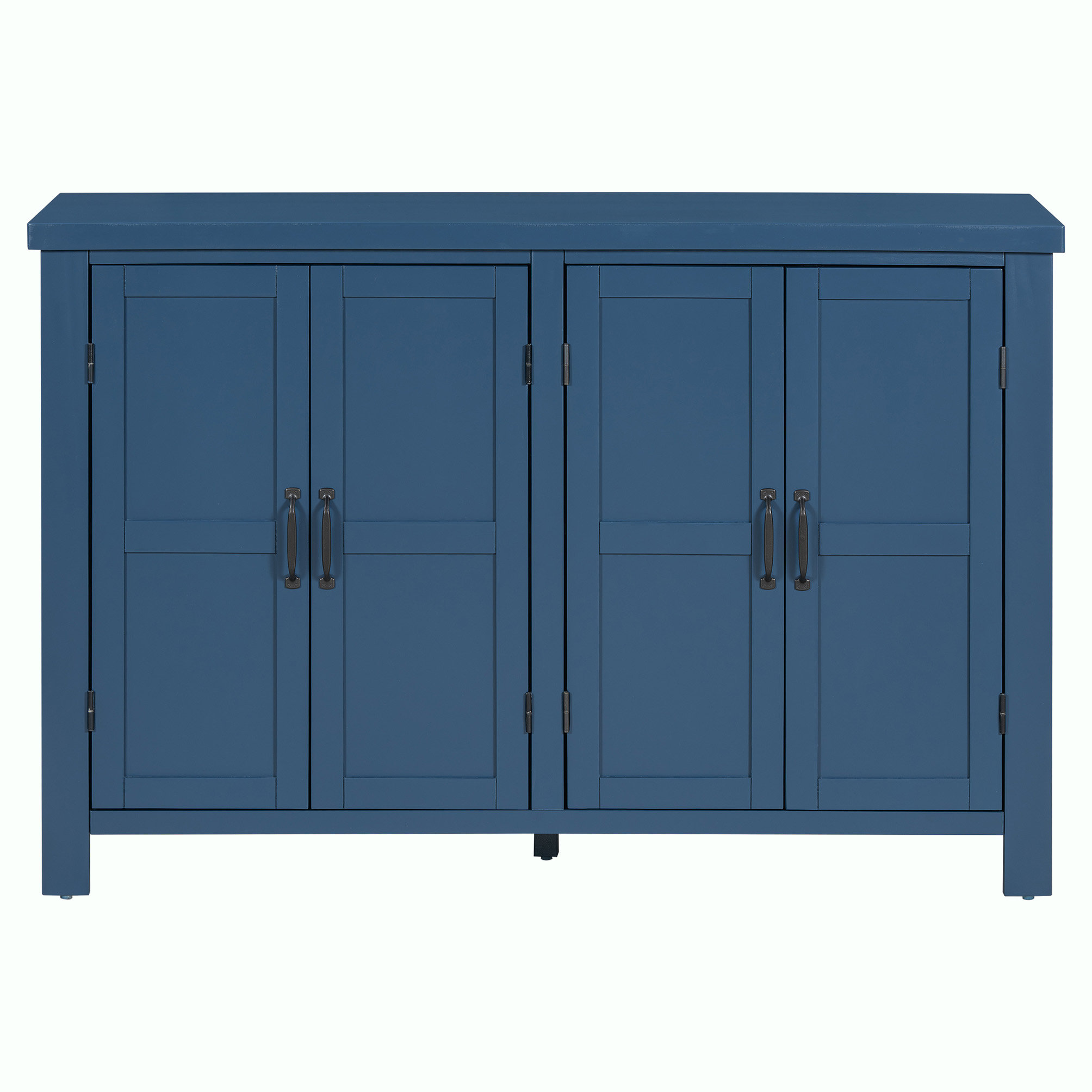 Red Barrel Studio® Storage Wood Console Table with Cabinet | Wayfair