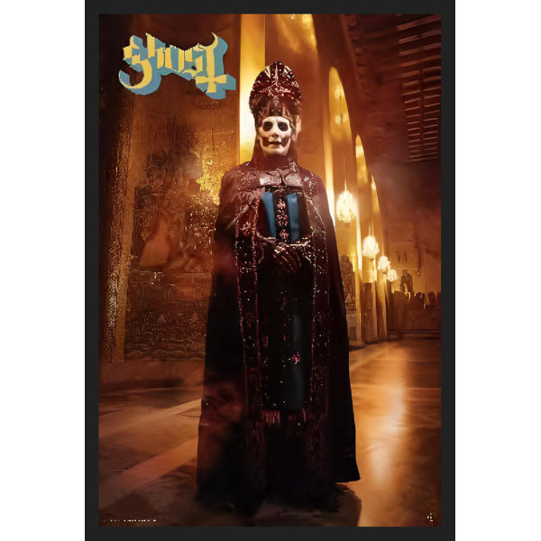 Trinx Ghost The Band Imperator Framed On Paper Print | Wayfair