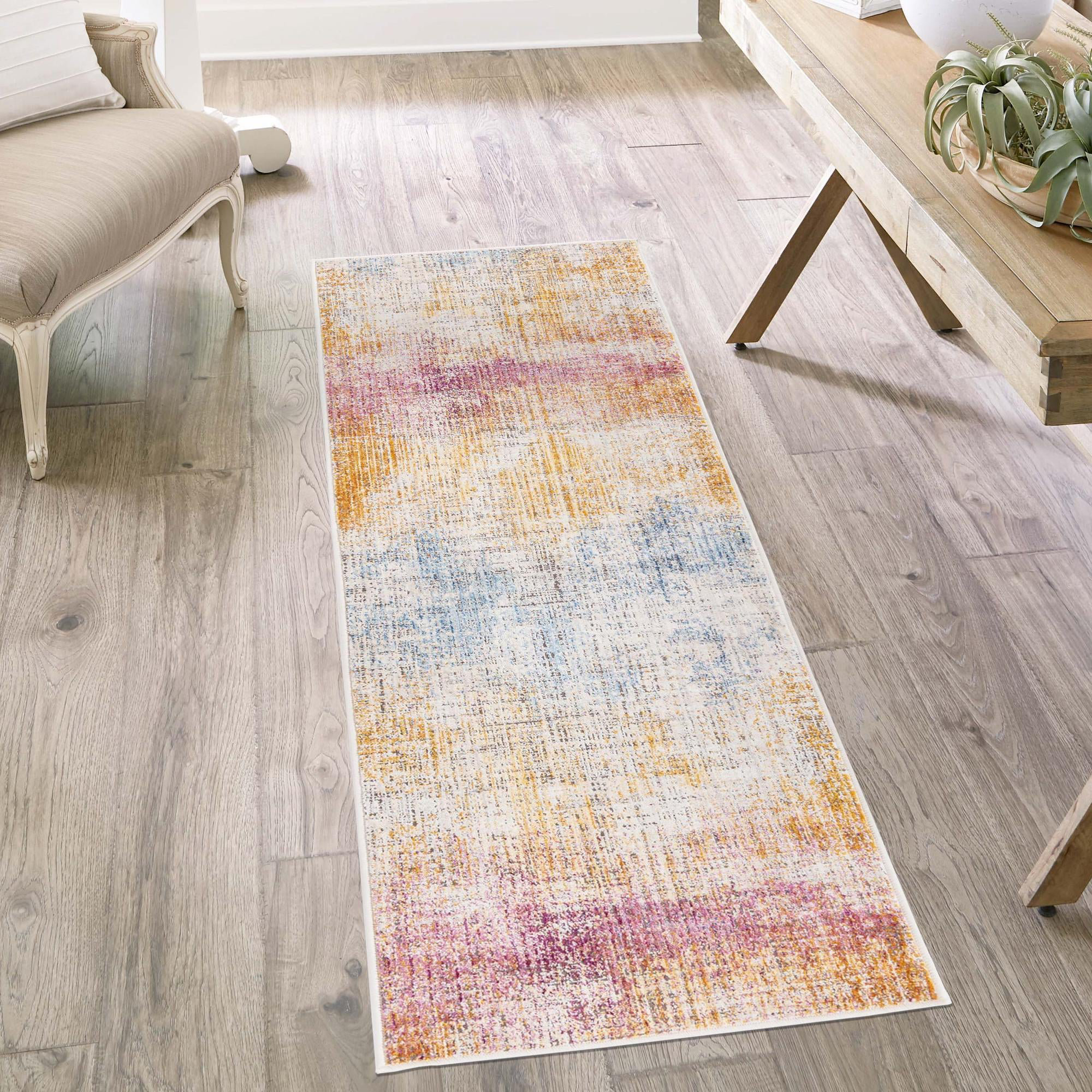 17 Stories Laquin Abstract Rug & Reviews | Wayfair