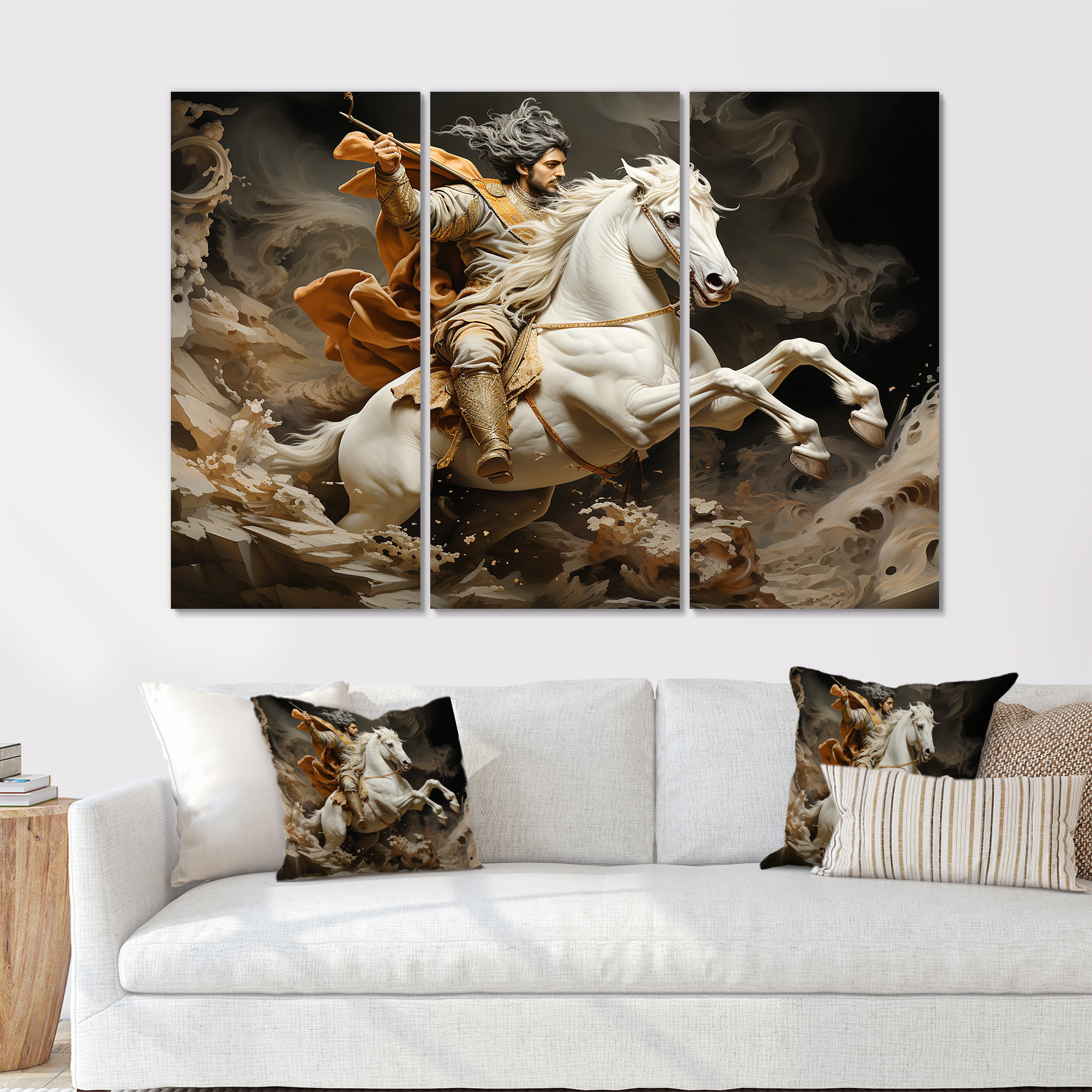 Alcott Hill® Hindu Arjunas Battlefield Indian Expression - Hinduism ...