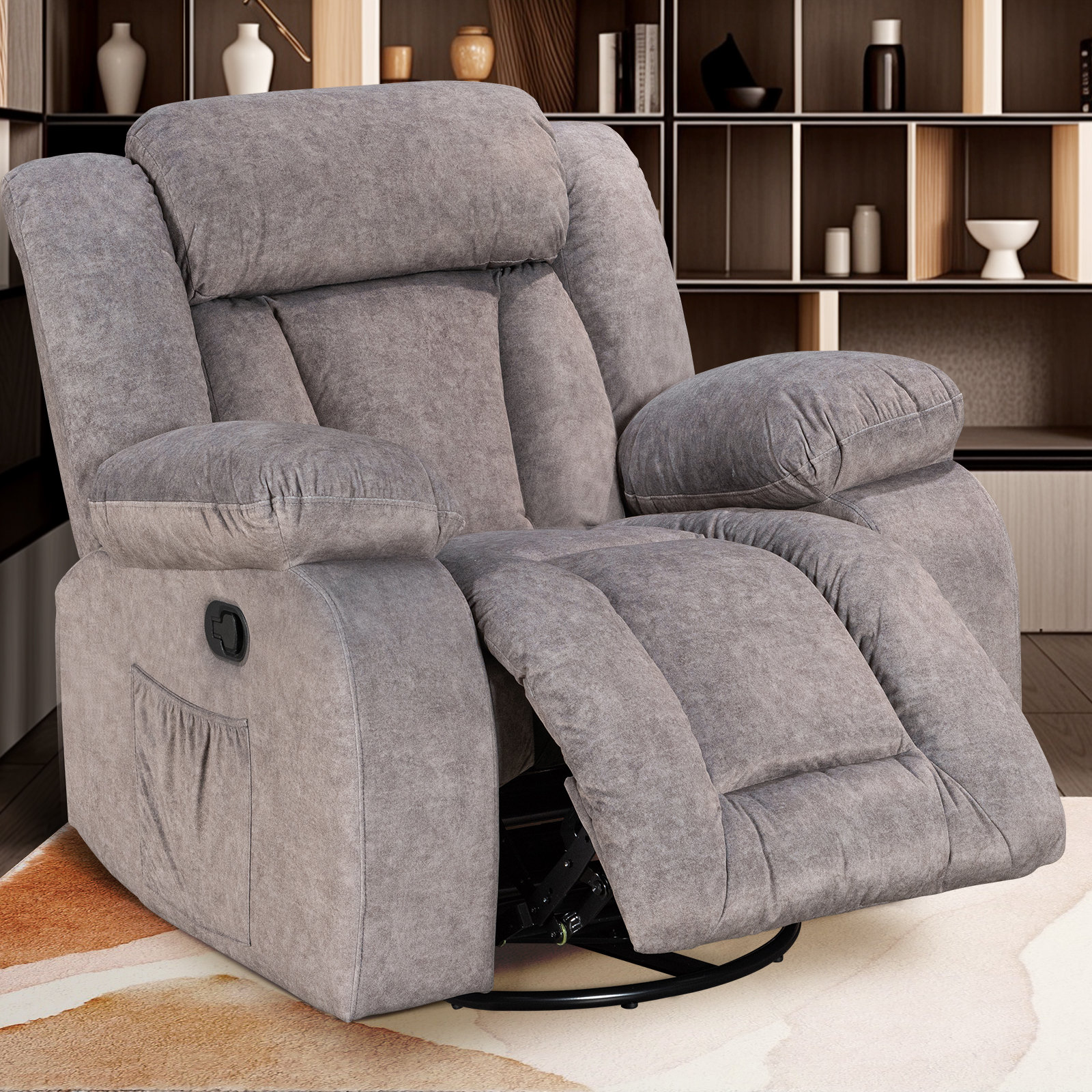 Red Barrel Studio® Totianna 37.23'' Wide 300lbs Load-Bearing Rocking ...