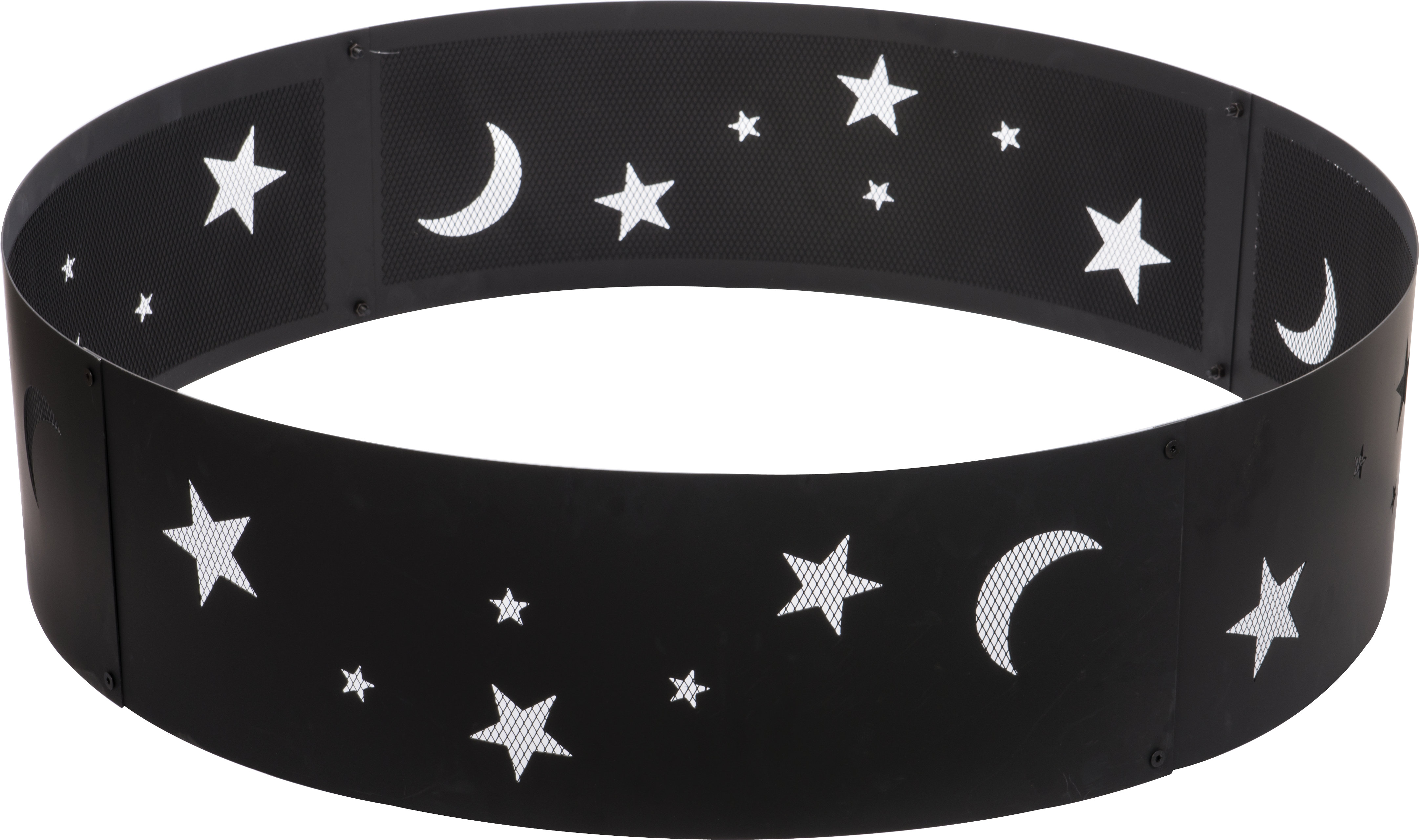 Ebern Designs Marshal 12'' H x 36'' W Steel Wood Burning Outdoor Fire ...