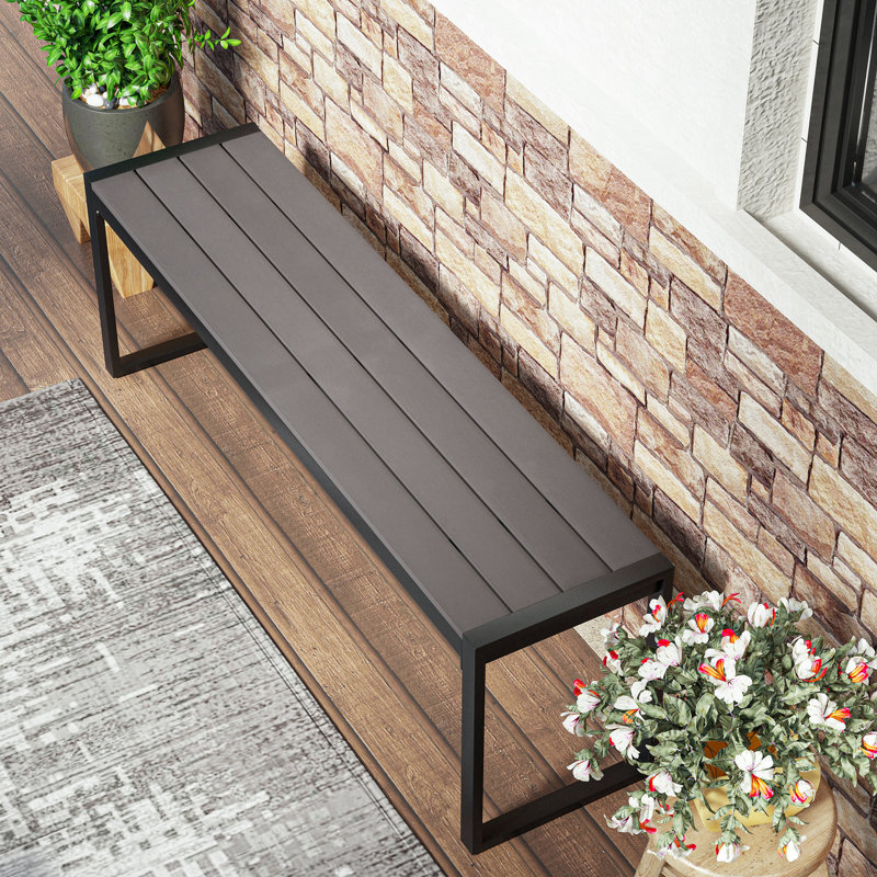Ebern Designs Maulden Outdoor Bench & Reviews | Wayfair
