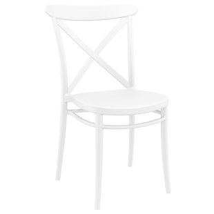 White Patio Dining Chairs You'll Love | Wayfair