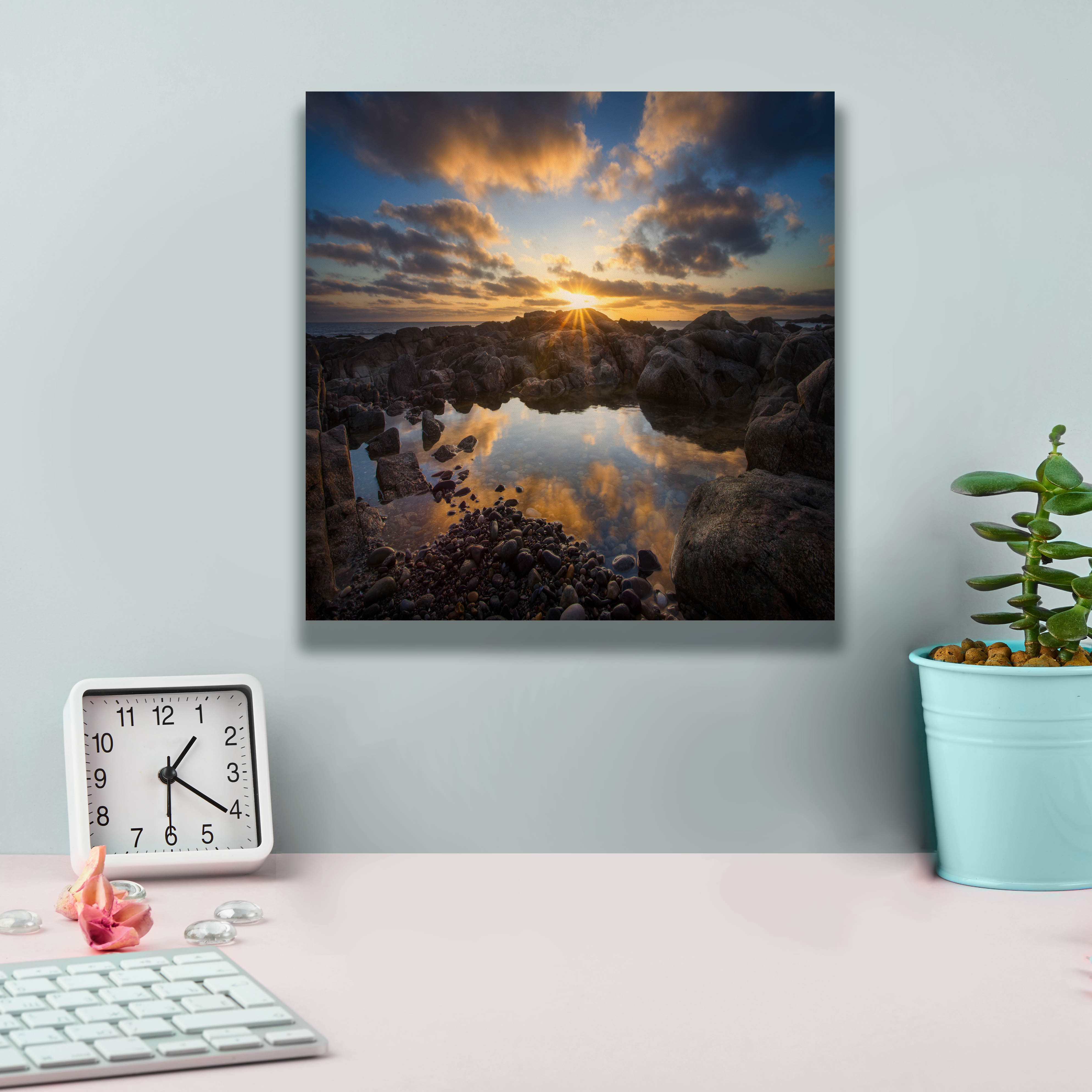 Ebern Designs 'Cohasset Mirror' by Patrick Zephyr Canvas Wal Art | Wayfair
