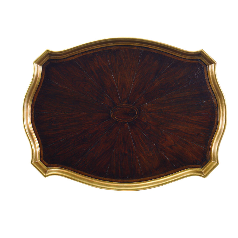 Century Marbella and Chateau Lyon Cross Legs Coffee Table | Perigold