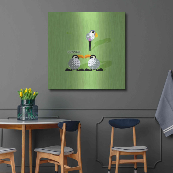 Winston Porter «I'm Hit That» par Chuck Wimmer, art mural en métal, 12 ...