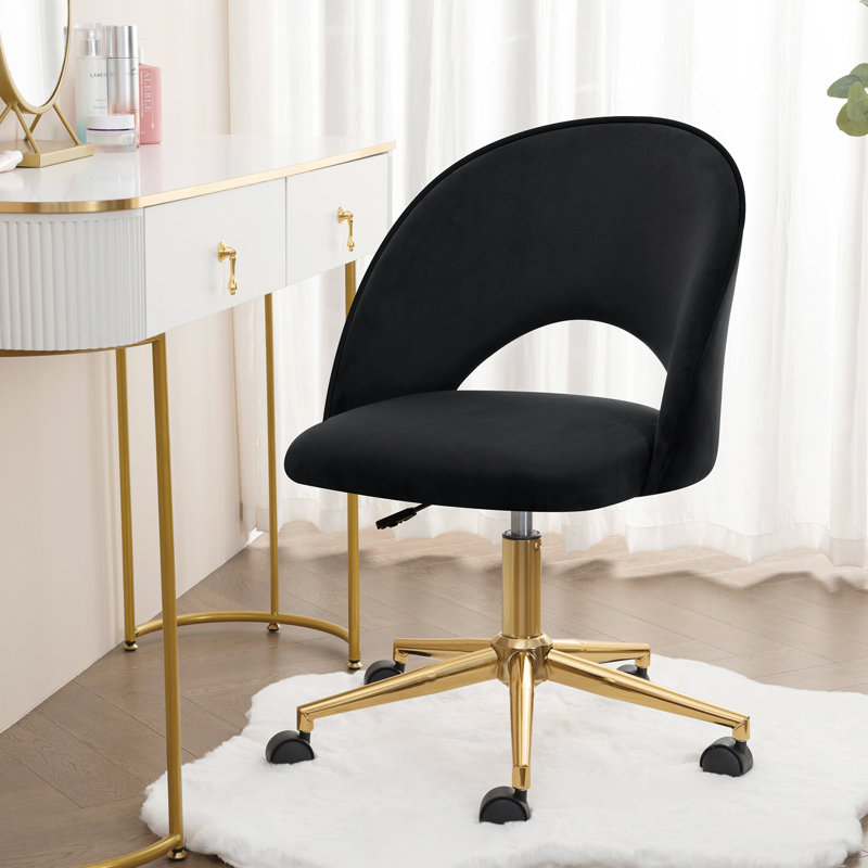 Mercer41 Adjustable Height Upholstered Task Chair & Reviews | Wayfair