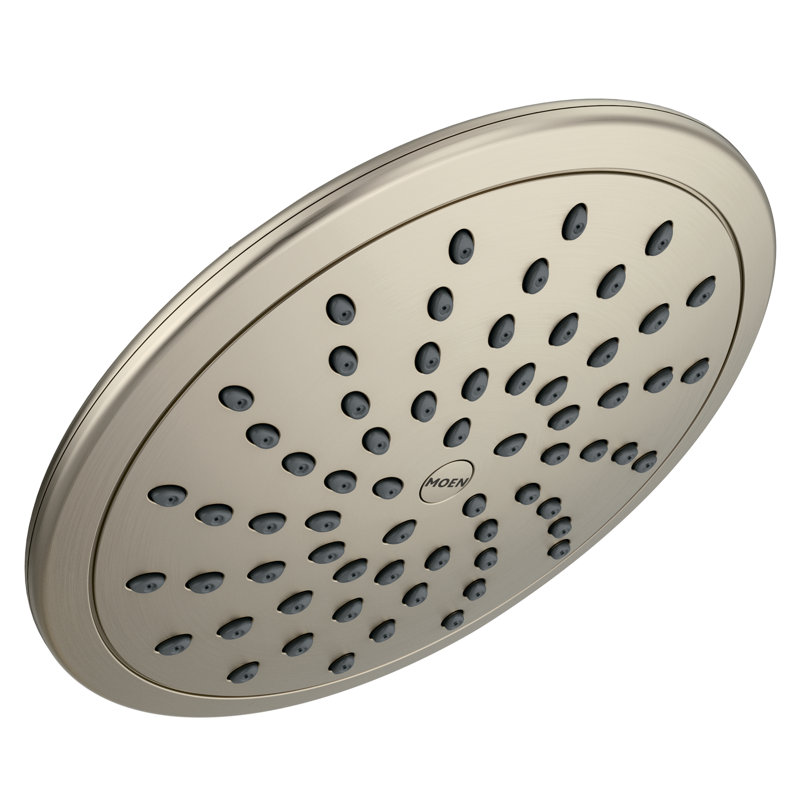 6345ORB,BN Moen Wide Round Rain Shower Head for Bathroom with 2 GPM ...