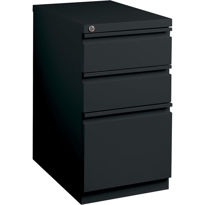 Inbox Zero Mobile Pedestal 3-Drawer Box Storage Cabinet. fits Letter ...