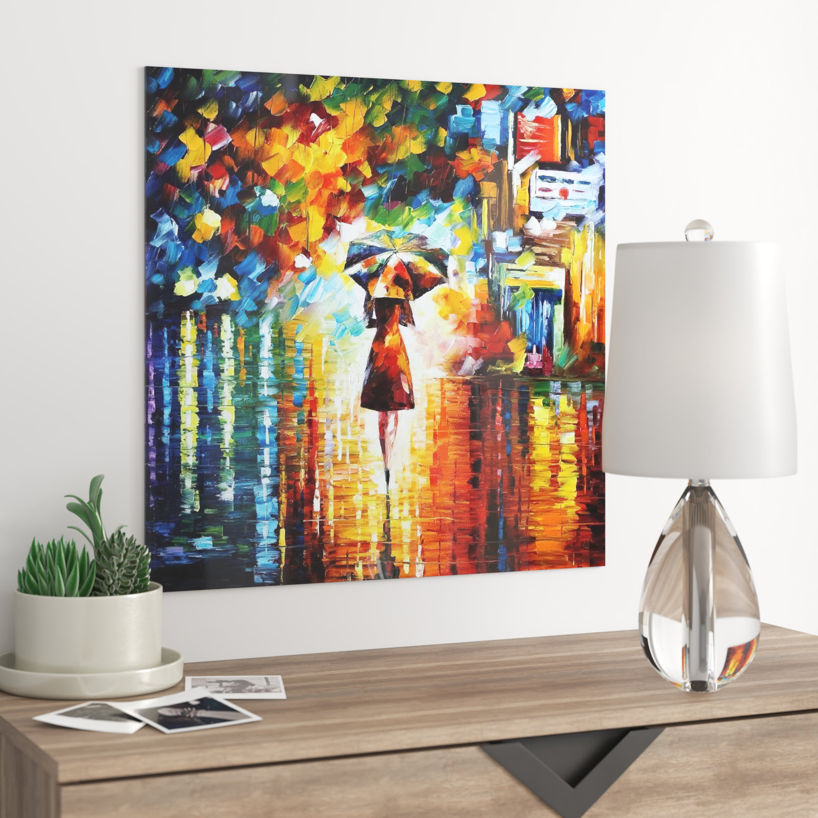 Lark Manor Rain Princess On Plastic / Acrylic by Leonid Afremov Print ...