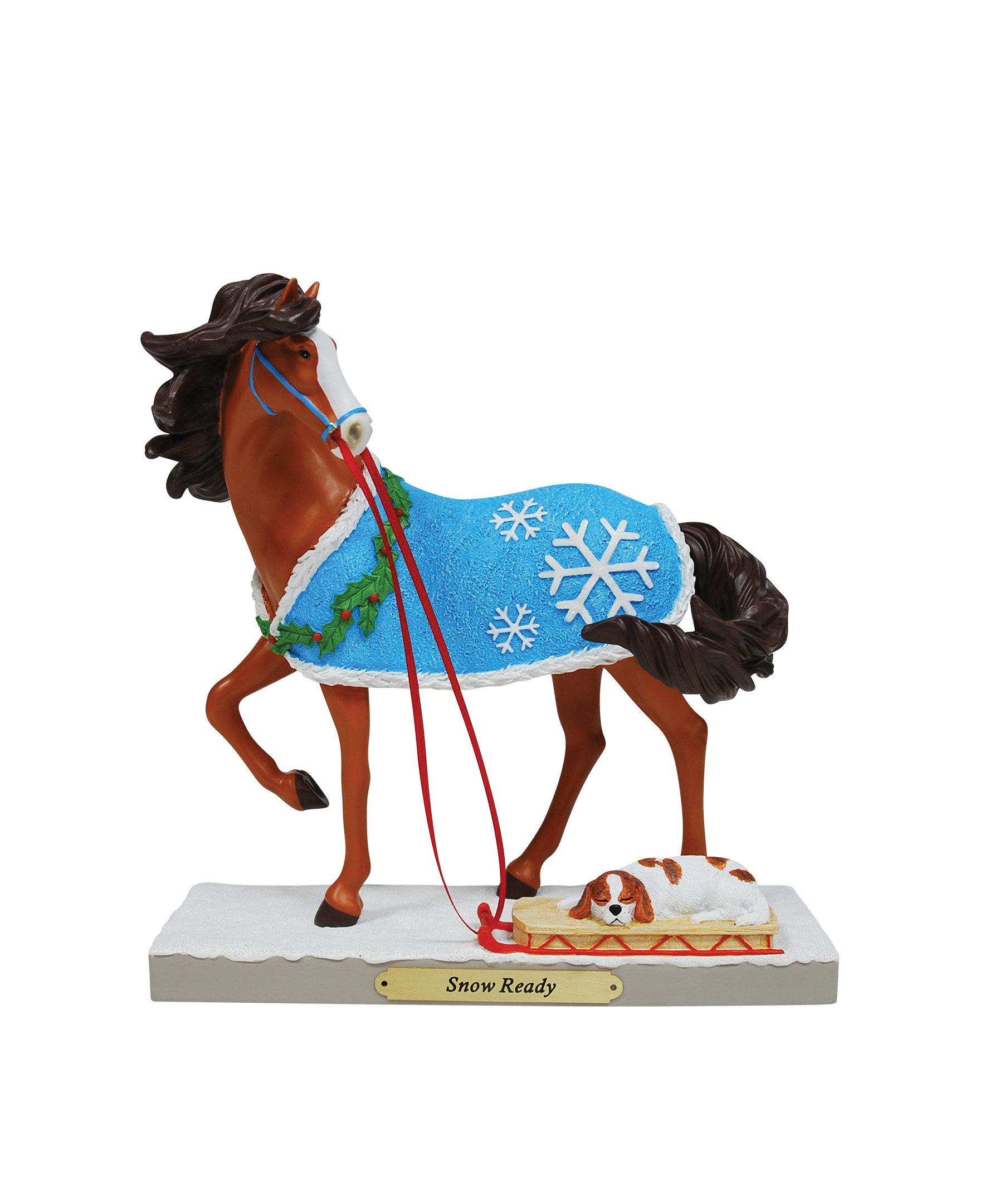 enesco Trail Of Painted Ponies Snow Ready | Wayfair