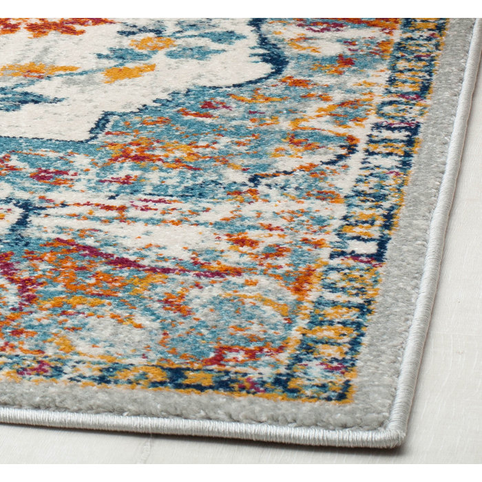 Bungalow Rose Hailey Vintage Garden Party Area Rug & Reviews | Wayfair