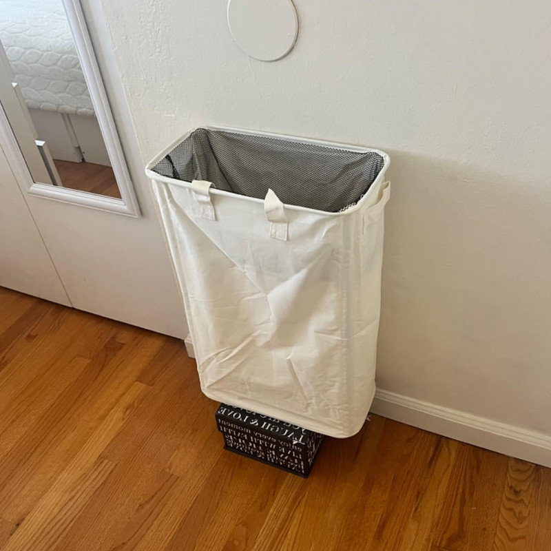 Latitude Run® Dirty Clothes Basket with Handles, Foldable Laundry ...