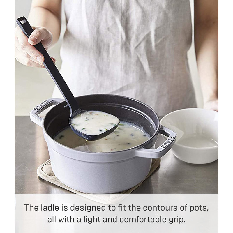 Yamazaki Home Ladle Holder, Lid Stand for Utensils In Kitchen, Steel ...