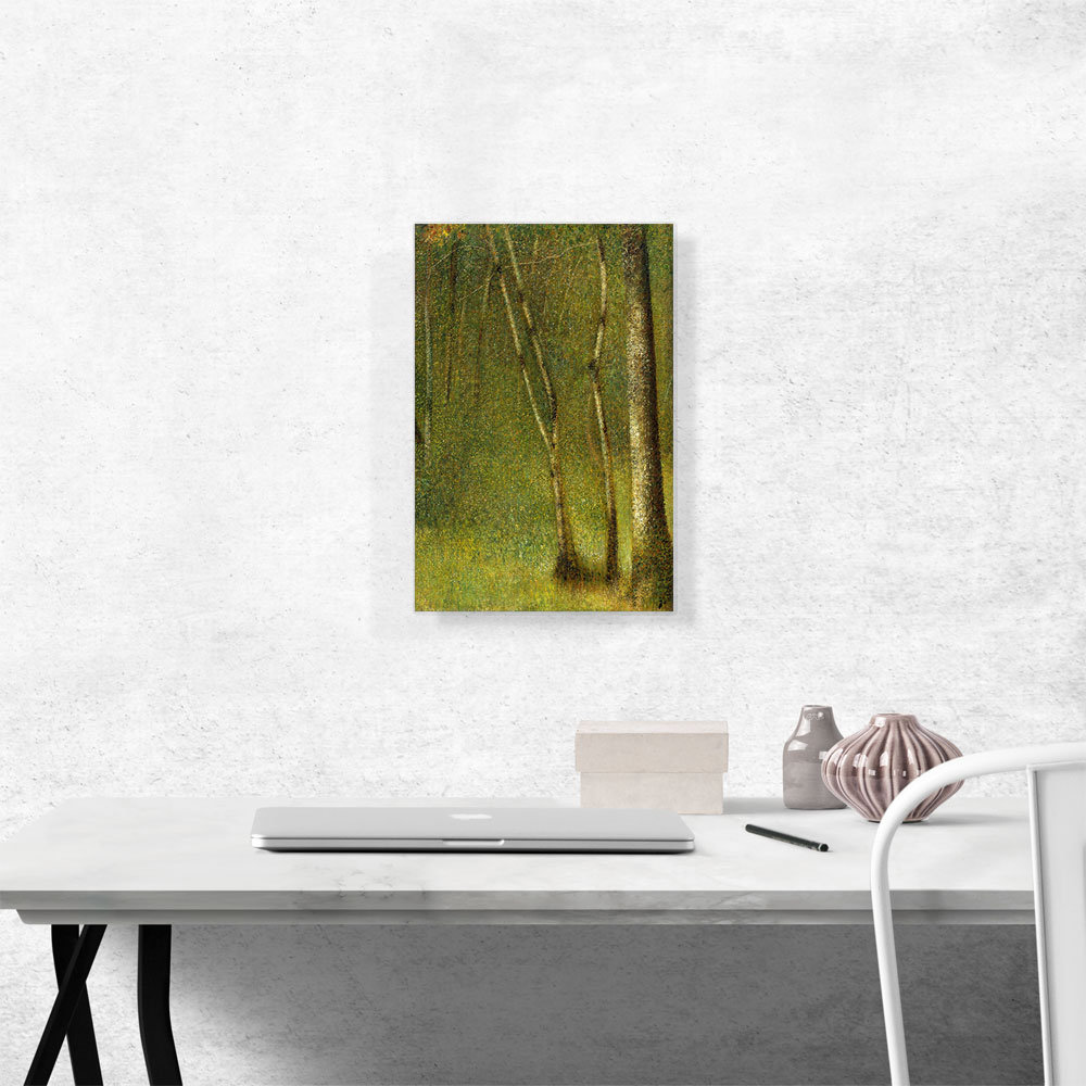 ARTCANVAS The Forest At Pontaubert 1881 Canvas Art Print By Georges ...