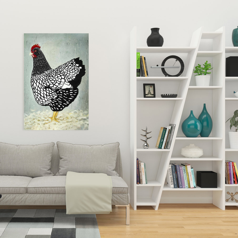 Begin Edition International Inc. Wyandotte Hen Canvas - Kitchen Farm ...