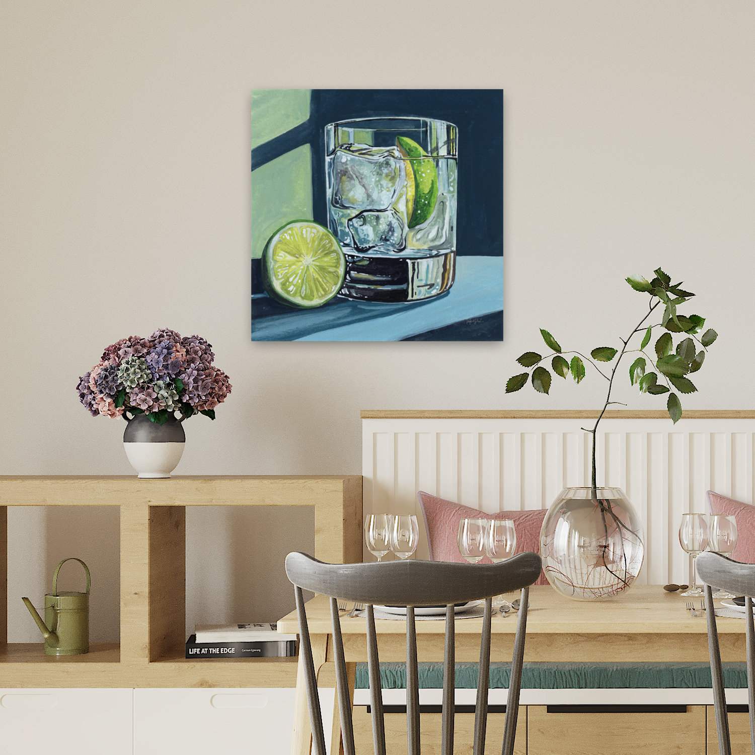 Latitude Run® Strong Gin And Tonic Ii Contemporary Art | Wayfair