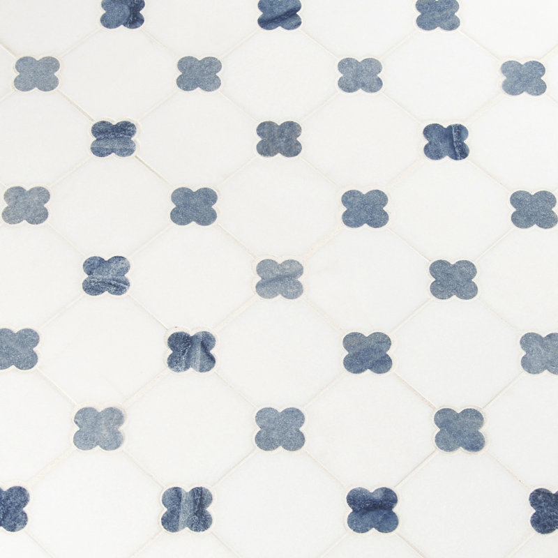 MSI Azula Hatchwork 11.75" x 12.2" Marble Mosaic Tile & Reviews | Perigold