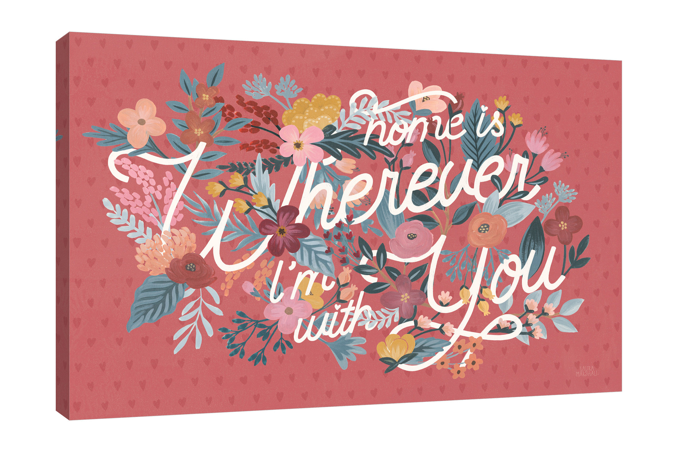 Jaxson Rea "Love Letters I" Gallery Wrapped Canvas By Laura Marshall ...