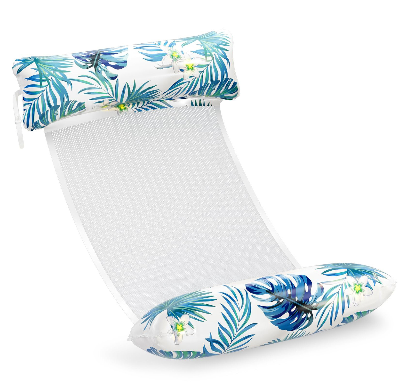 INVOTOT Pool Floats Adult,Pool Water Hammock, Inflatable Pool Loungers ...