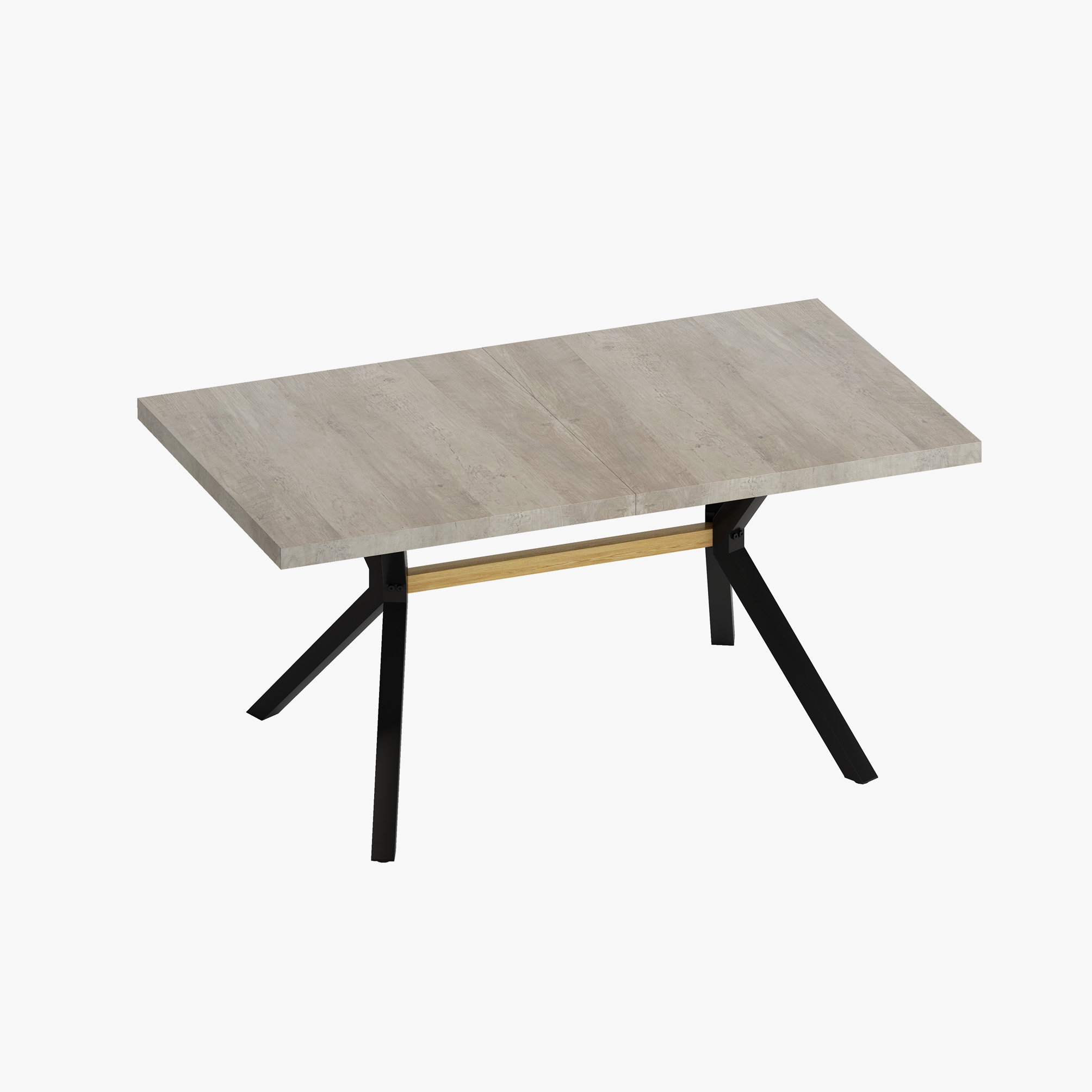 George Oliver Retro Rectangular Stretch Dining Table | Wayfair