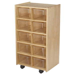 Childcraft 10 Compartment Manufactured Wood Cubby & Reviews | Wayfair