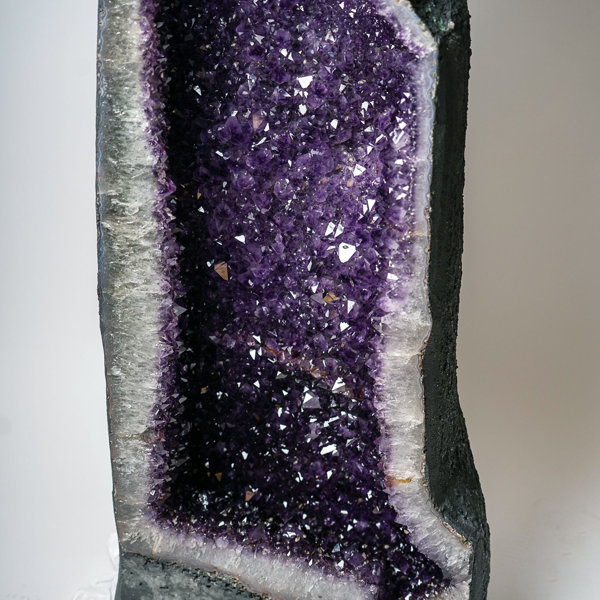 Astro Gallery of Gems Amethyst Crystal Cluster Geode from Brazil (49 ...
