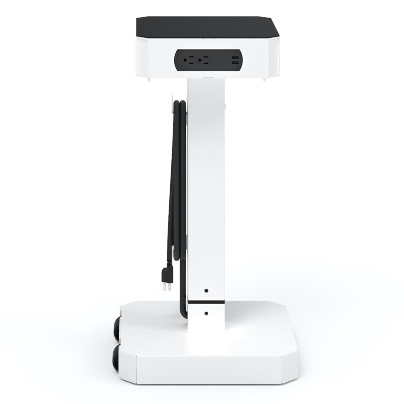 Luxor Store-N-Charge Luxpower Mobile AC and USB Tower Adjustable Tablet ...