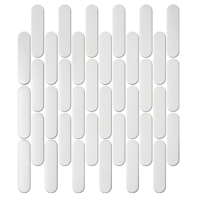 TheMosaicFactory Sevilla 1" x 4" Ceramic Grid Mosaic Wall Tile ...