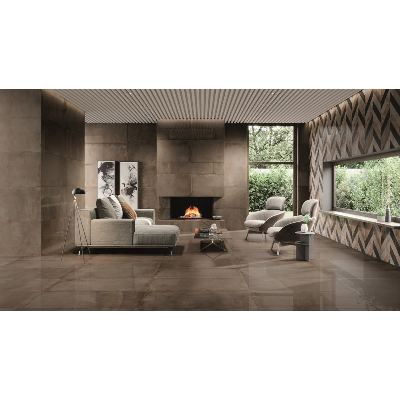Mirrella 24" x 47" Porcelain Wall & Floor Tile | Wayfair