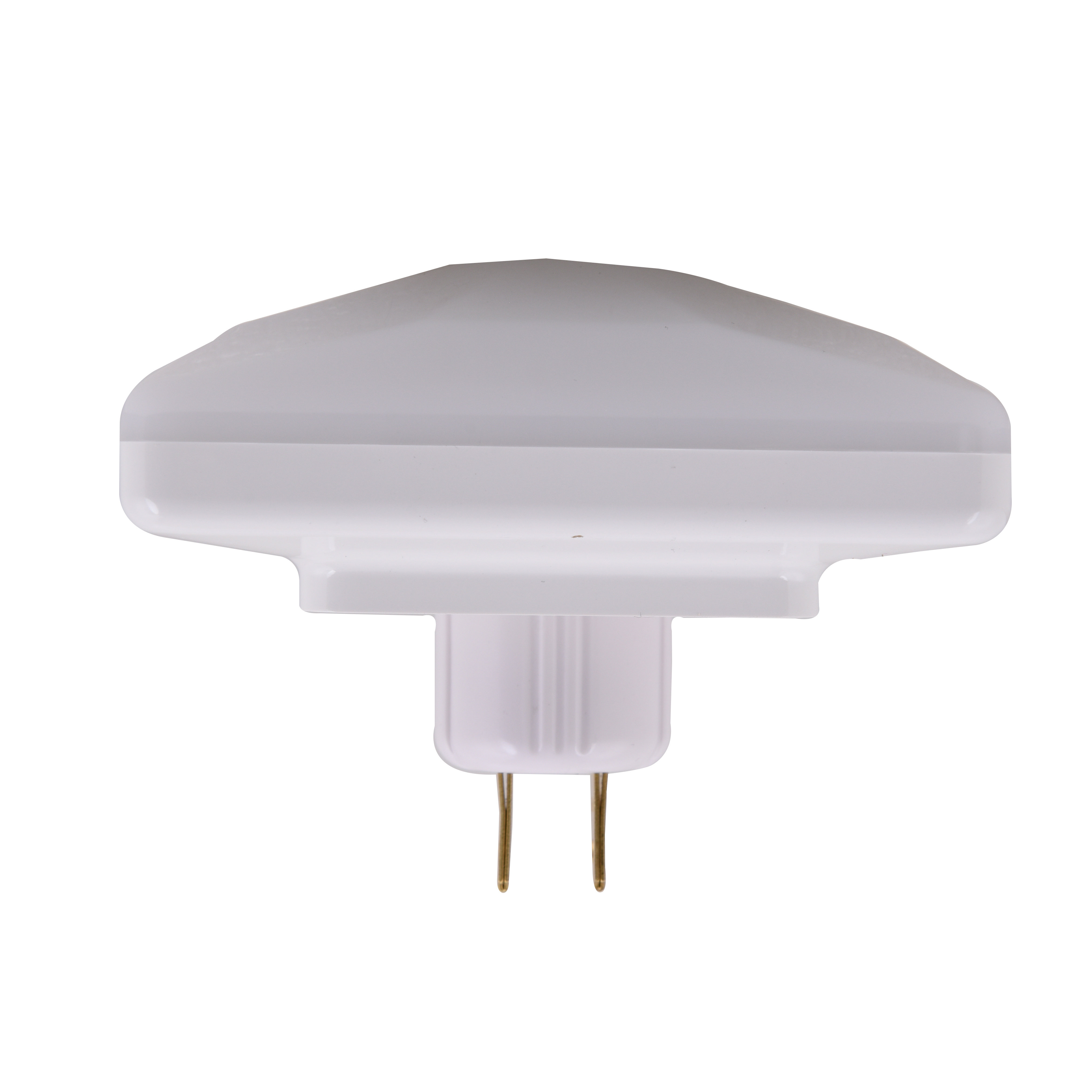Symple Stuff 4.5 In. 60-Watt Square White Integrated LED Flush Mount ...