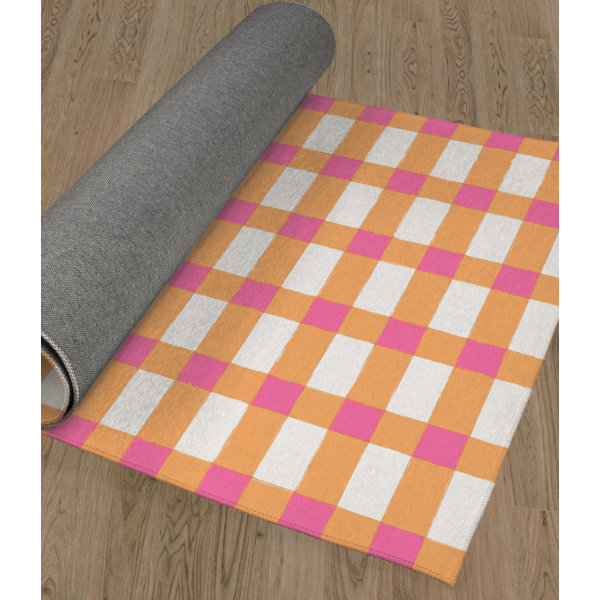 Gracie Oaks Plaid Rug | Wayfair