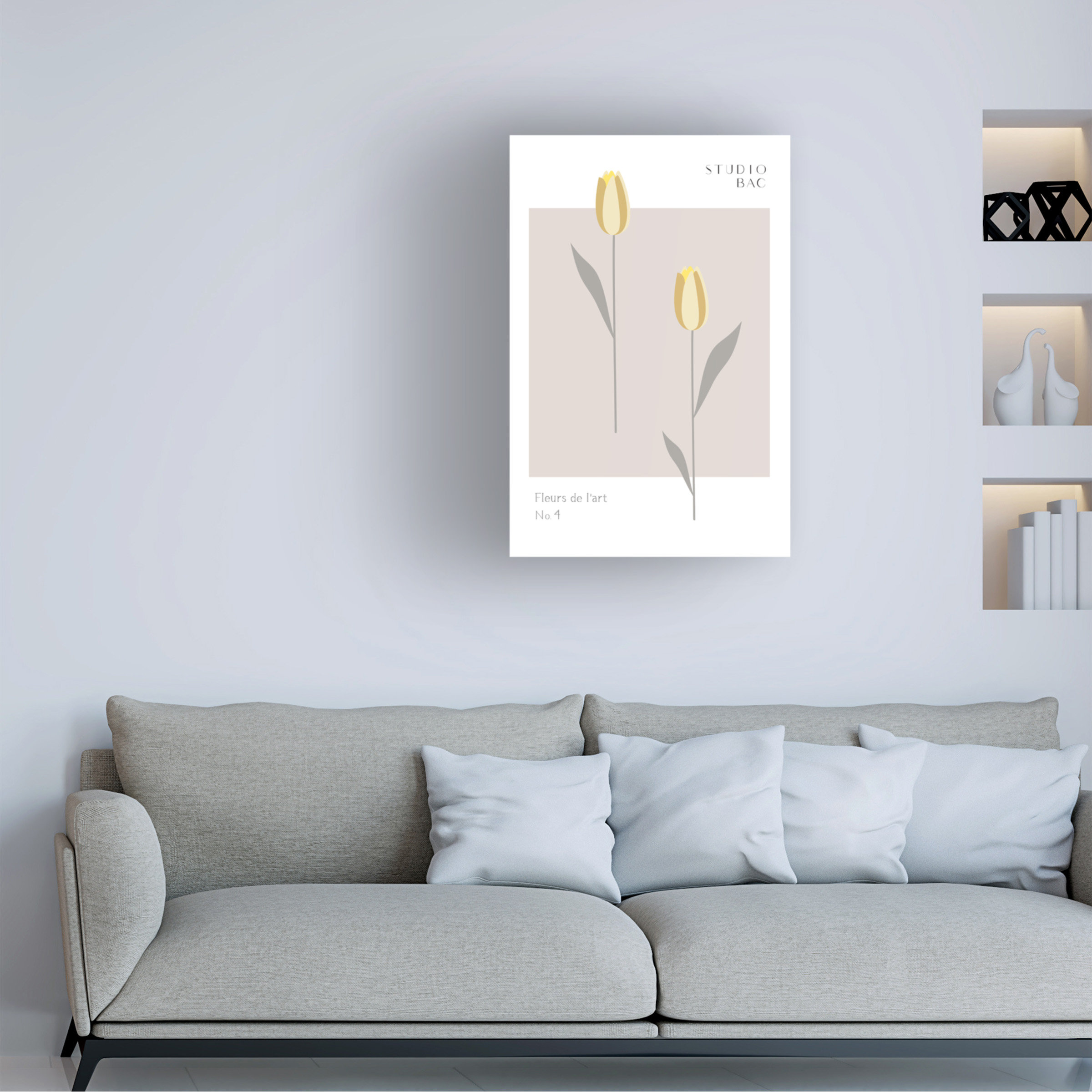Trademark Fine Art Pictufy Studio Tulips Studio Bac Canvas Art | Wayfair