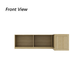 Latitude Run® Corner Shoe Storage Bench | Wayfair