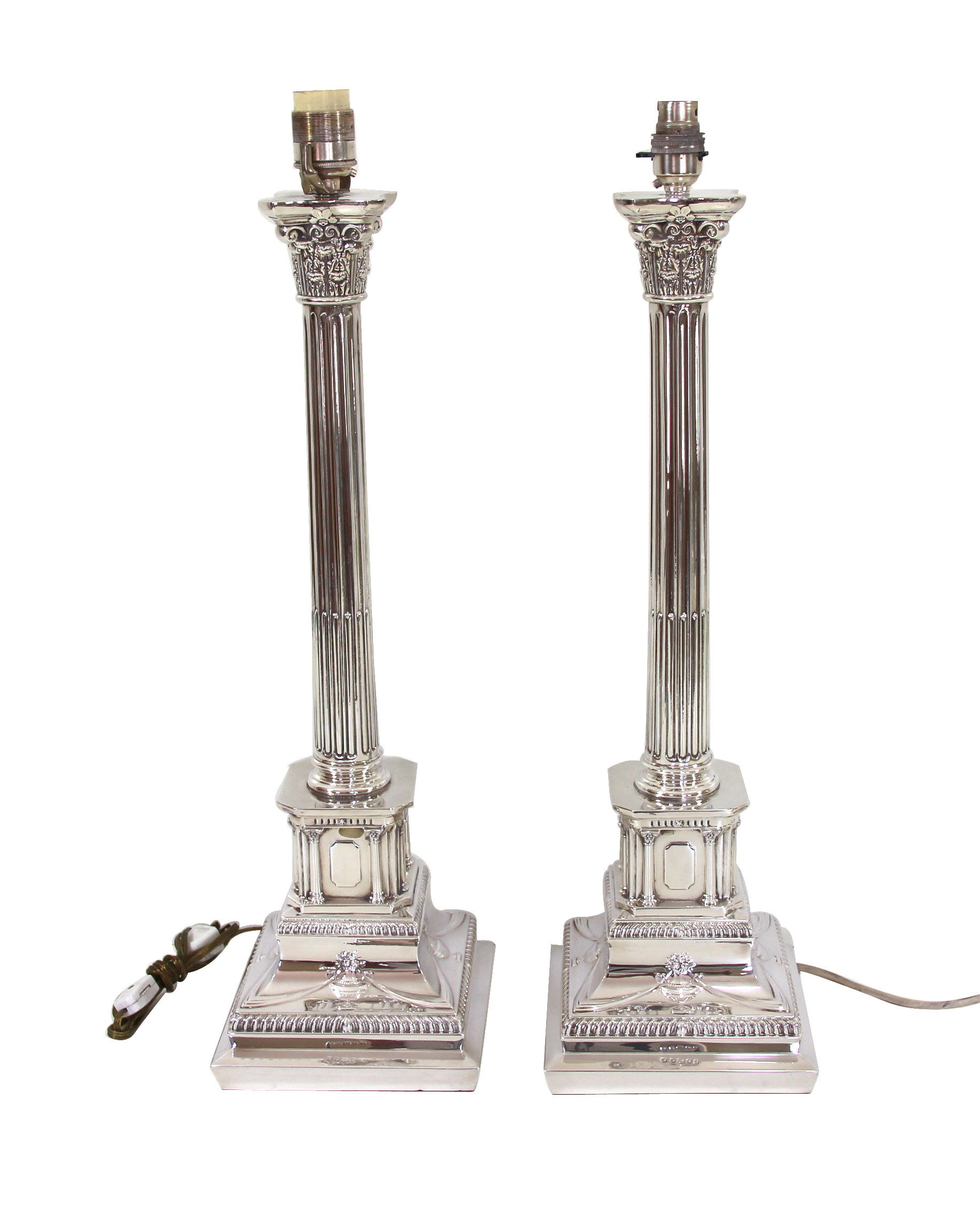 Corbell Silver Company Corinthian Metal Table Lamp Base | Wayfair