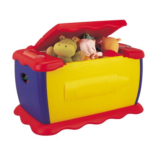 Grow 'n Up Plastic Toy Box & Reviews | Wayfair