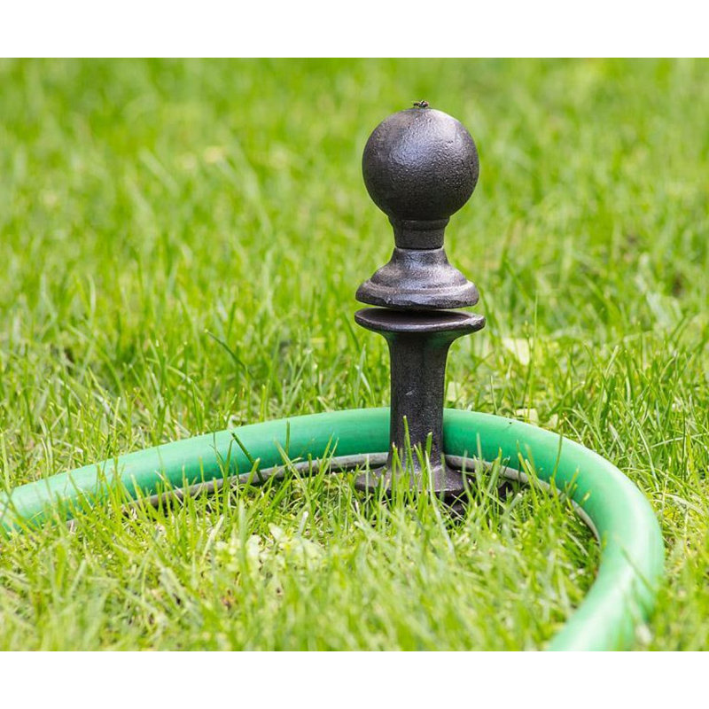 Winston Porter Ball Top Hose Guide Garden Stake | Wayfair
