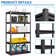 Latitude Run® 33.9'' W Steel Height -Adjustable Storage Rack & Reviews ...