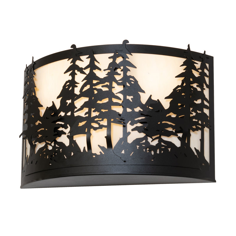 Meyda Lighting Nature Inspired Steel Half Moon | Wayfair