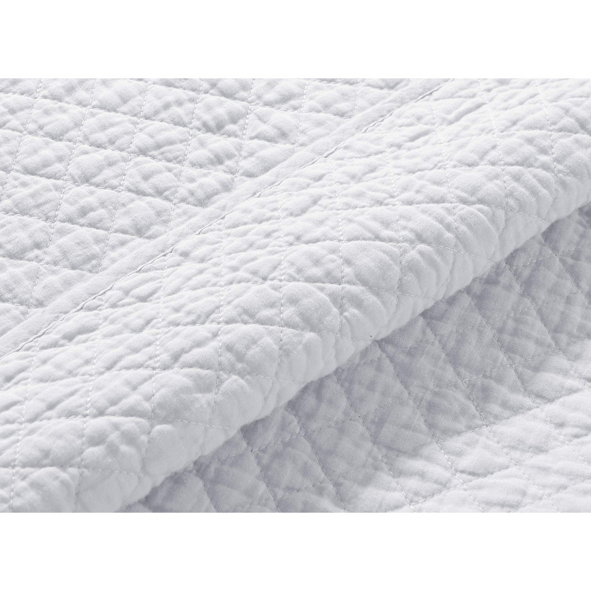Chezmoi Collection Solid Color Cotton Quilt Standard Cotton 3 Piece ...