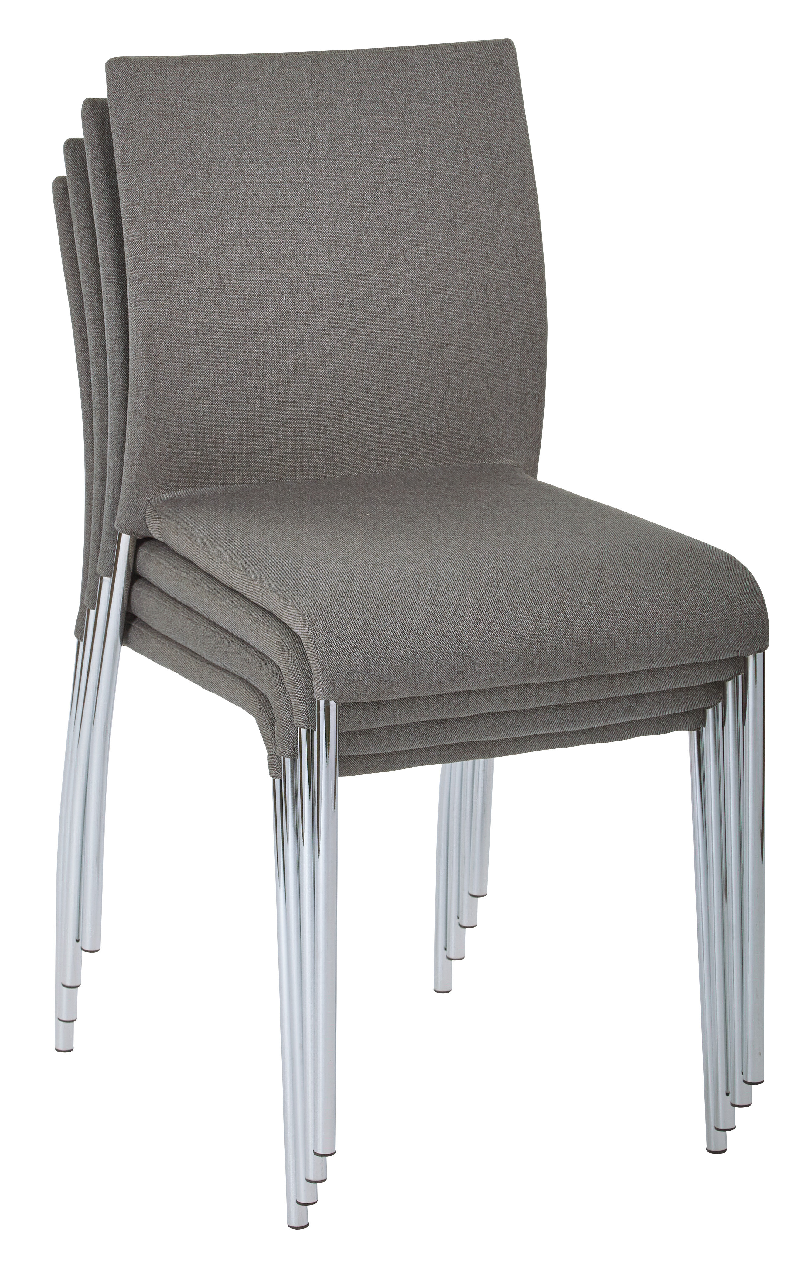 OSP Home Furnishings Conway Armless Stackable Chair & Reviews | Wayfair