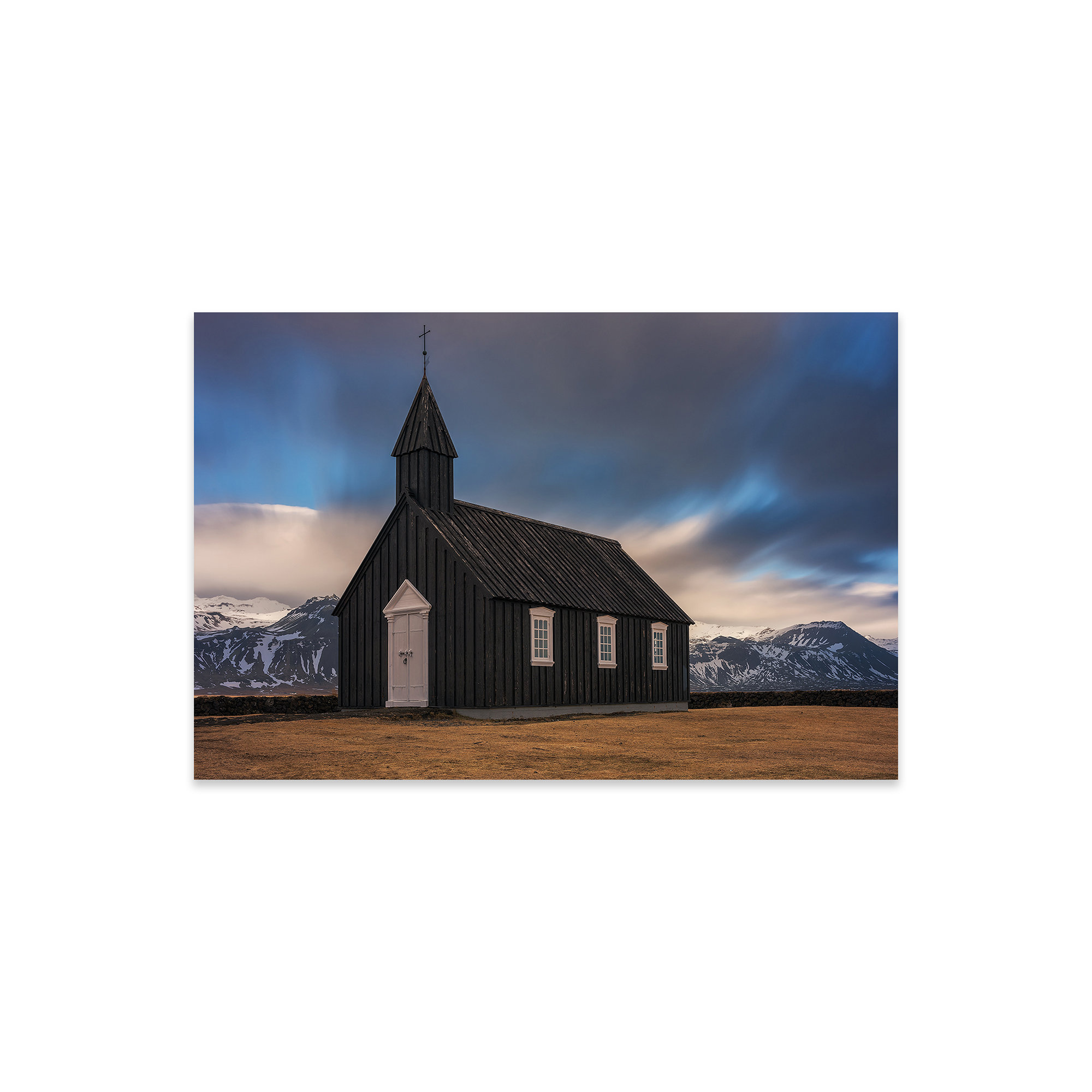 Ebern Designs Black Church Print On Acrylic Glass - Wayfair Canada