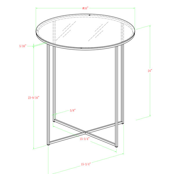 Mistana™ Wasser End Table & Reviews | Wayfair