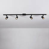 Ebern Designs 64.25'' 6 -Light Fixed Track Track Kit with Dimmable and ...